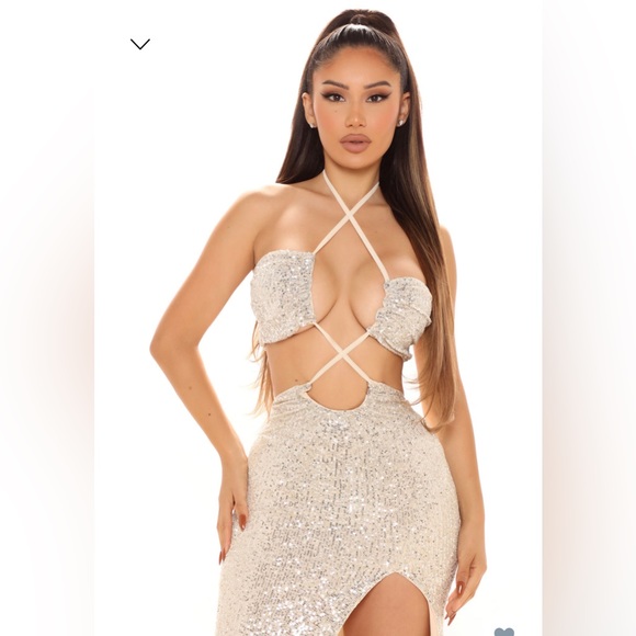 Fashion Nova | Dresses | Sequins Formal Dress | Poshmark